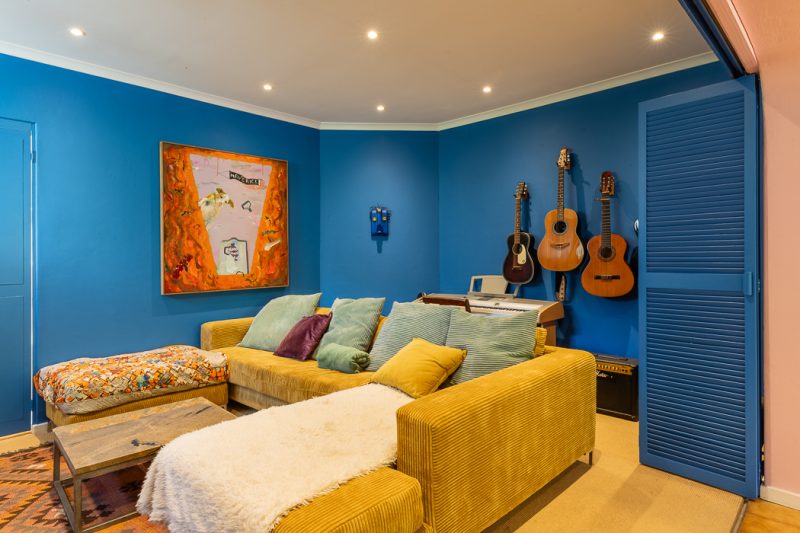 Groovy Chroma: Eclectic Retro Home in Hout Bay, CT